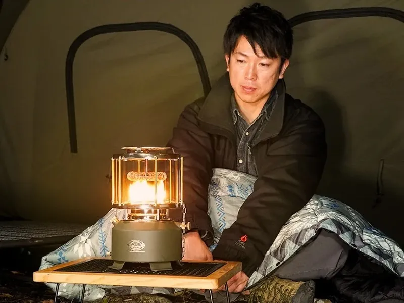 FUTURE FOX「SNOW GLOW」登場！冬を灯す、小型石油ストーブの新しいかたち。 | OneCamper